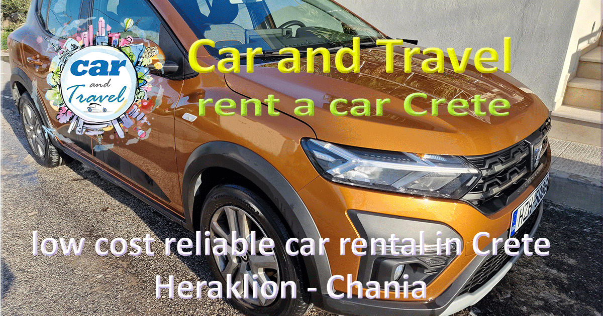 Car hire and rent a car rental in Heraklion Airport Crete. rent a car